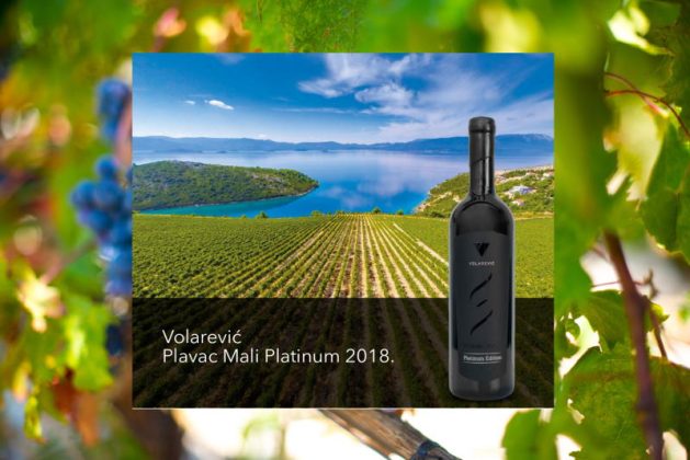Volarević Plavac Mali Platinum 2018. - Prvo autohtono hrvatsko vino ...